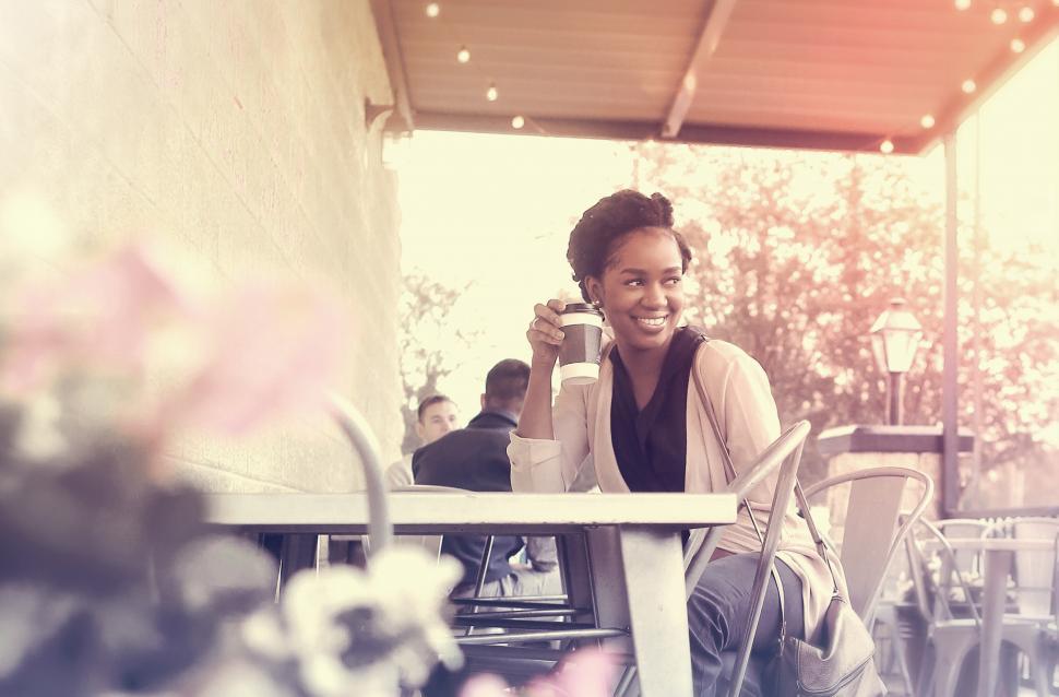 Free Stock Photo of Young Woman Drinking Coffee | Download Free Images ...