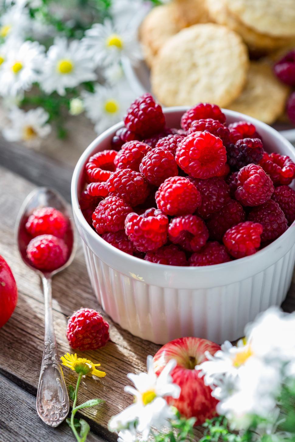Free Stock Photo of Close up of a bowl of fresh raspberries | Download ...