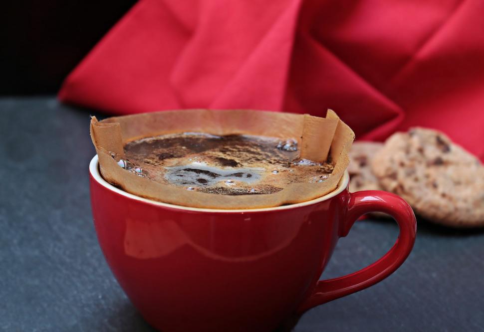Free Stock Photo of Coffee filter in a mug | Download Free Images and ...