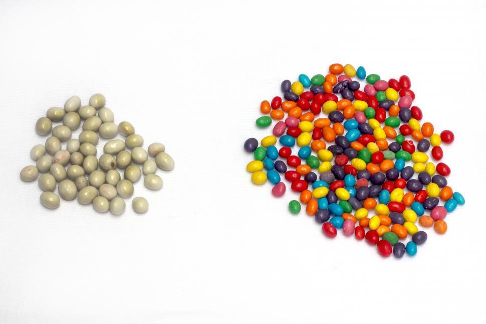 Free Stock Photo of Colorful candy style sugar candy white and colorful ...