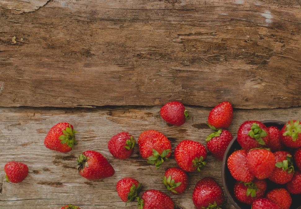 Free Stock Photo of Strawberries on the textured table | Download Free ...