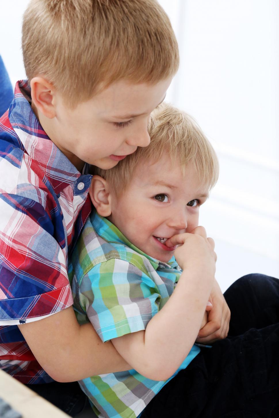 Free Stock Photo of Brothers together at the table | Download Free ...