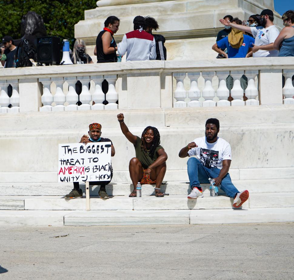 Free Stock Photo of Seated Protesters at a Rally | Download Free Images ...