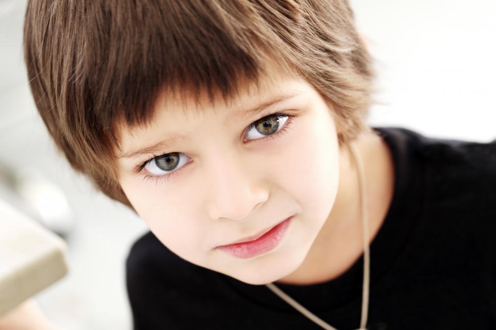 Free Stock Photo of Adorable kid looking at camera | Download Free ...