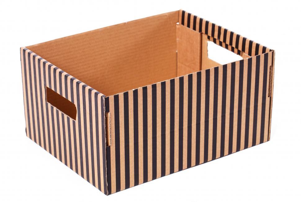 Free Stock Photo of Striped box on a white background | Download Free ...