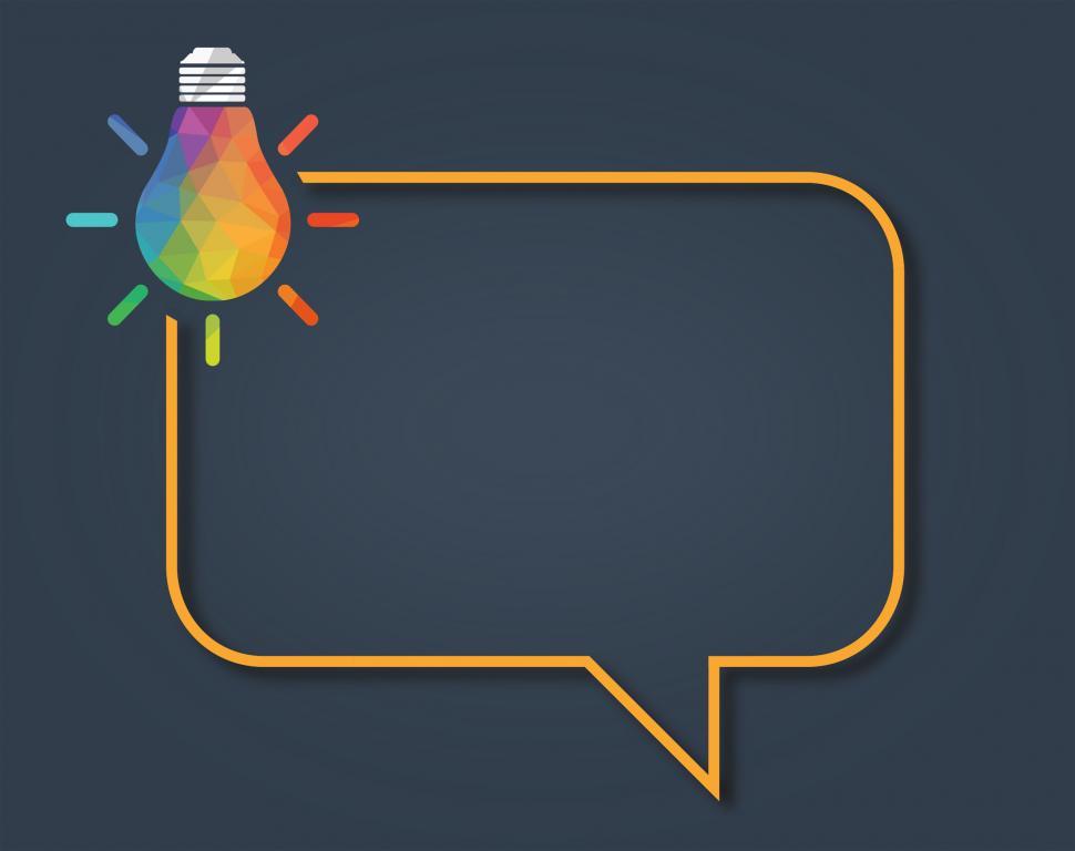 Free Stock Photo of Express Your Ideas - Concept with Lightbulb and ...