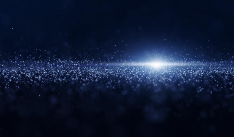 Free Stock Photo of Luminous Particles - Abstract Background - Blue ...