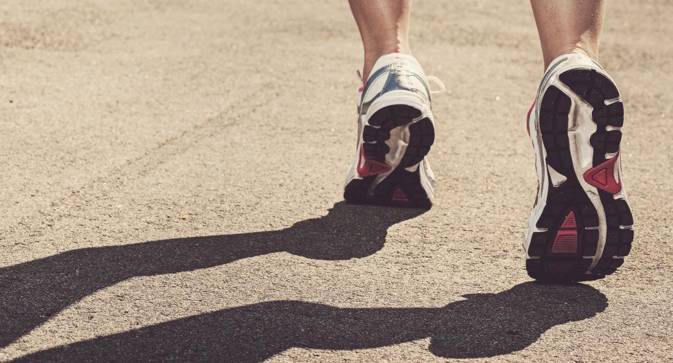 Free Stock Photo of Feet of a runner on the street | Download Free ...