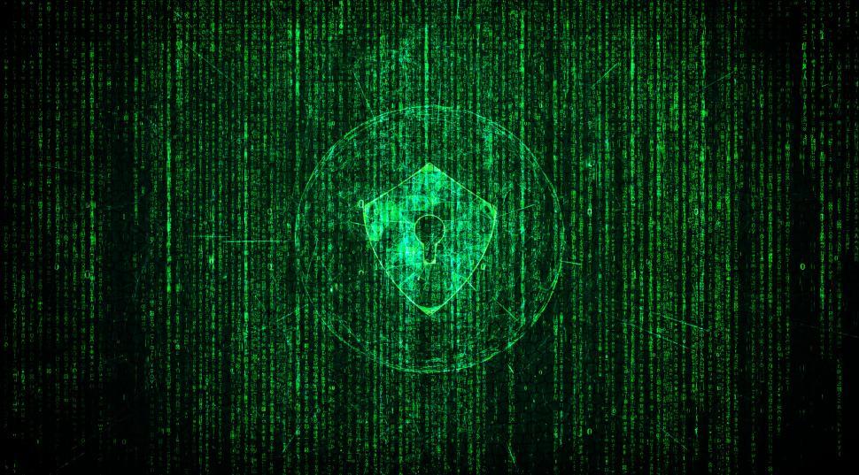 Free Stock Photo of Cyber Security Concept - Shield Padlock on Computer ...