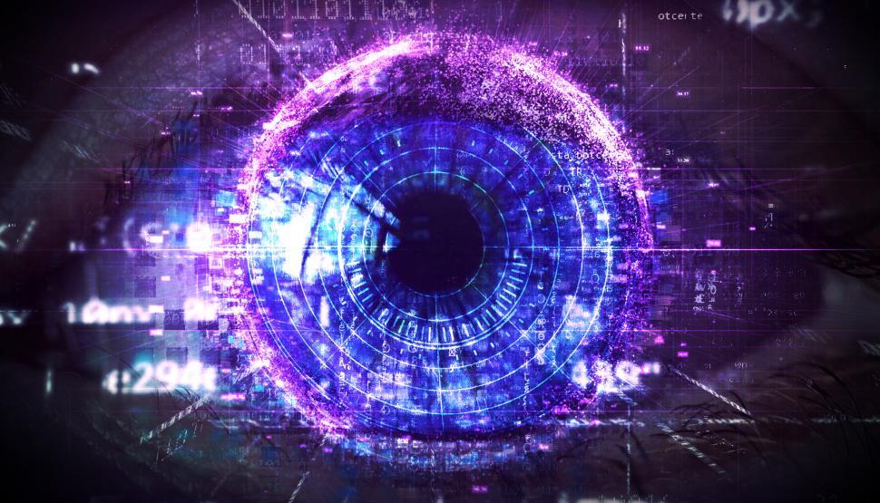 Free Stock Photo of Eye-Computer Interface - Bionic Applications ...