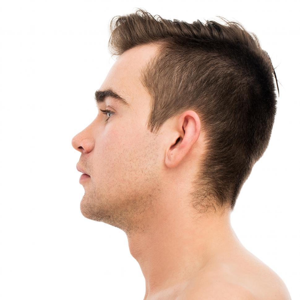 Free Stock Photo of Close-up. Profile of attractive, handsome man ...