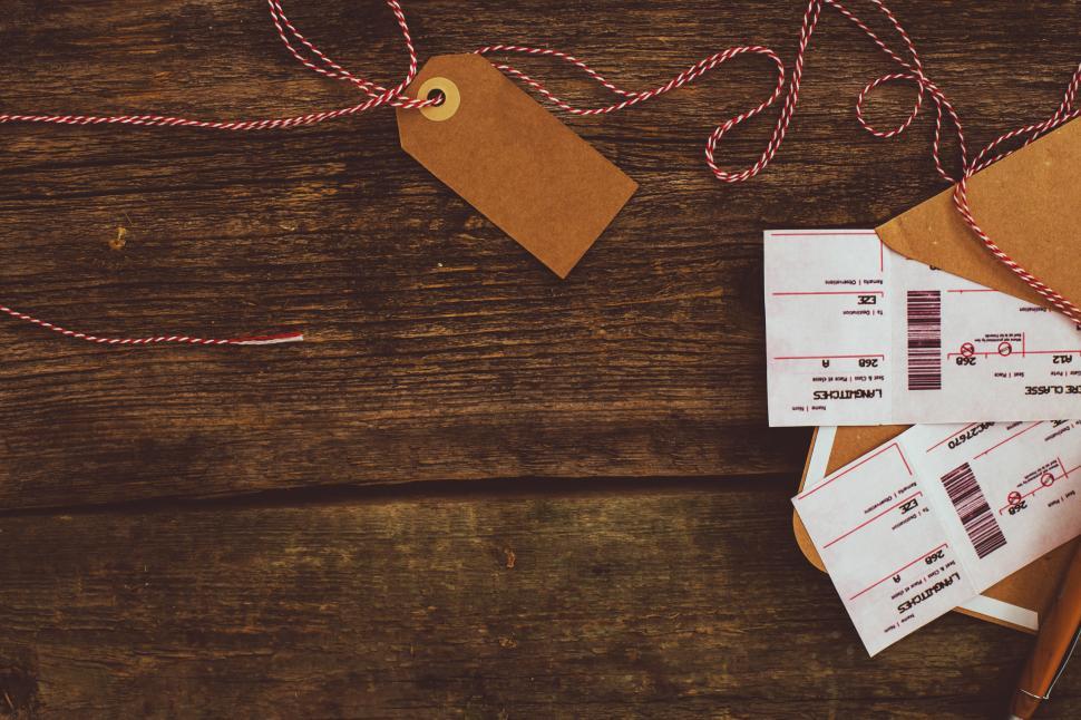 Free Stock Photo of Tickets and tags on a table | Download Free Images ...