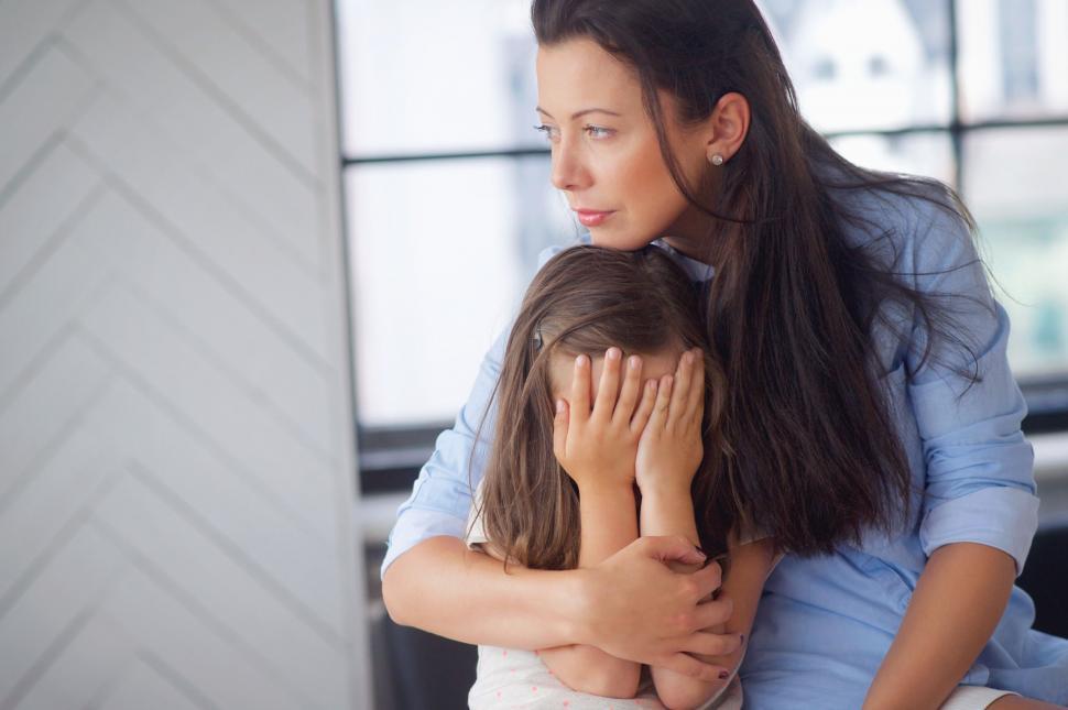Free Stock Photo of Mother comforting her daughter | Download Free ...