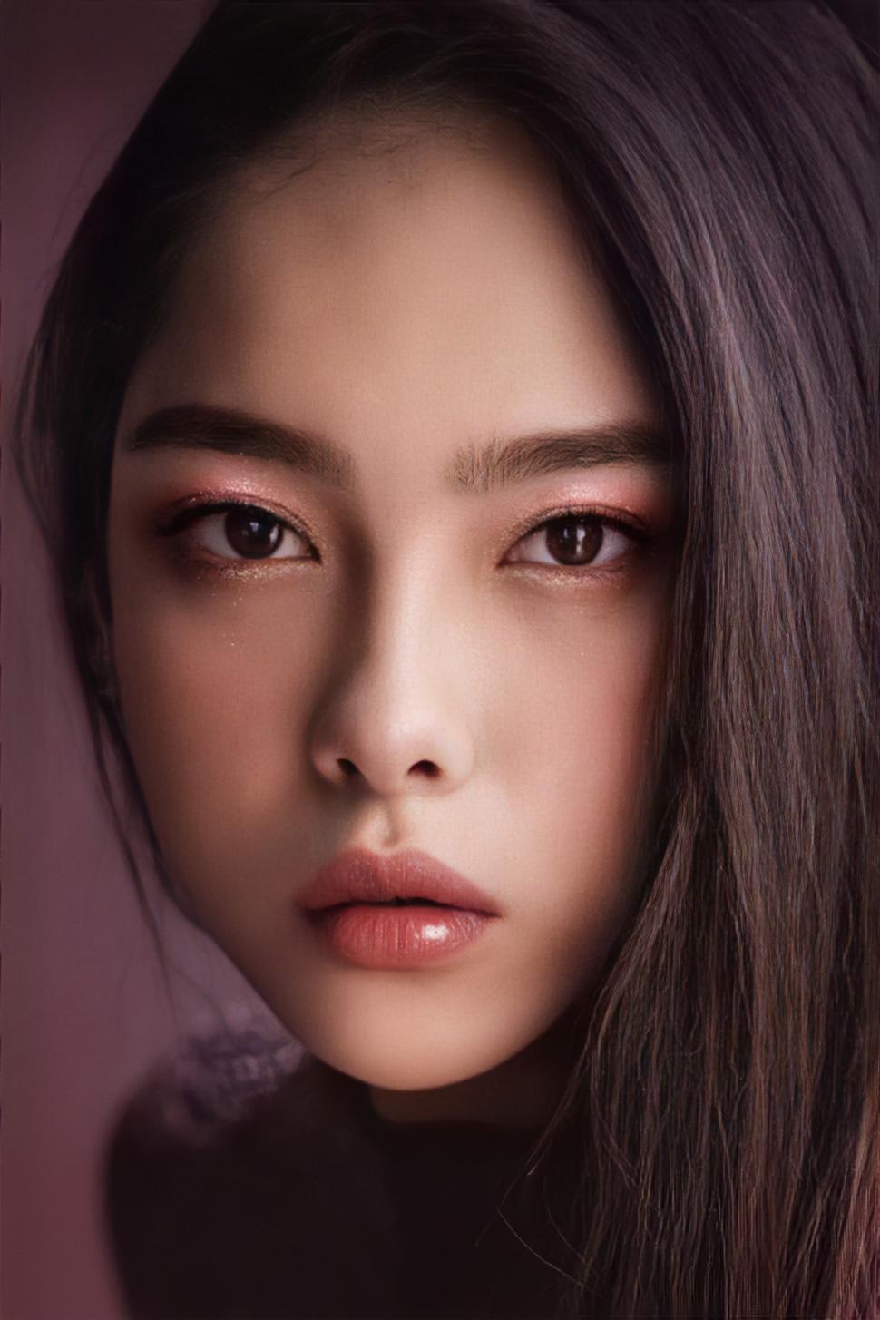 Free Stock Photo of Woman With Long Dark Hair and Brown Eyes | Download ...