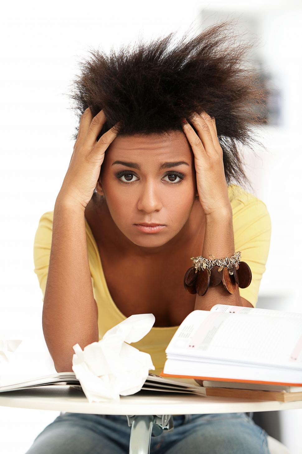 Free Stock Photo of Young student is stressed out | Download Free ...