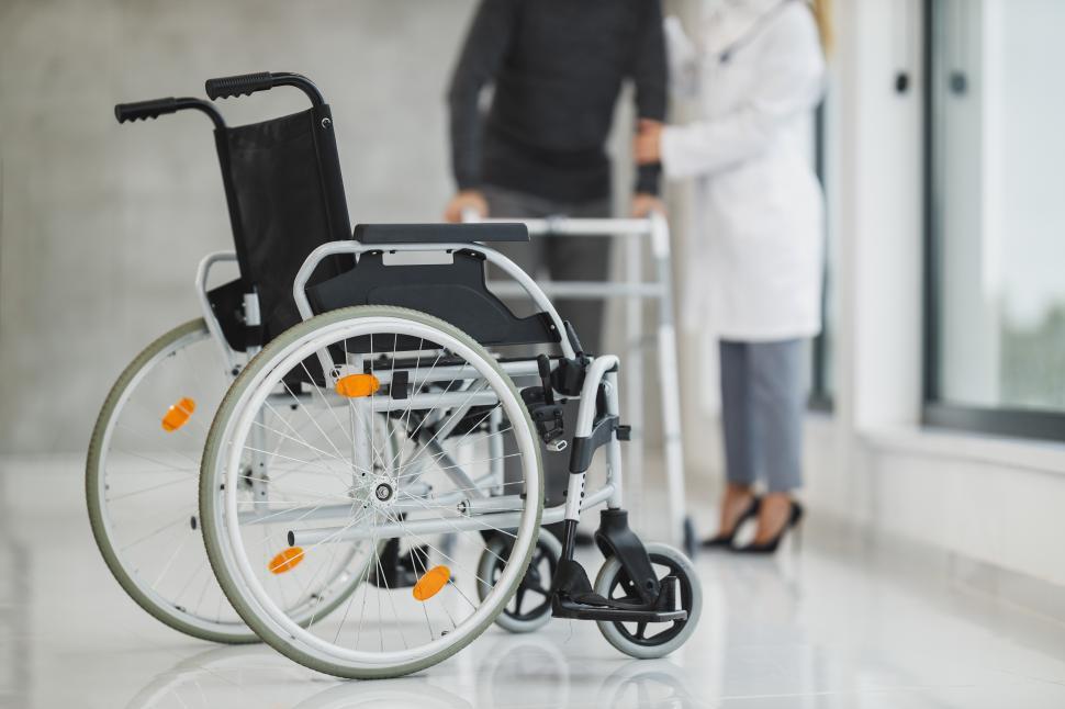 Free Stock Photo of Wheelchair in hospital | Download Free Images and ...
