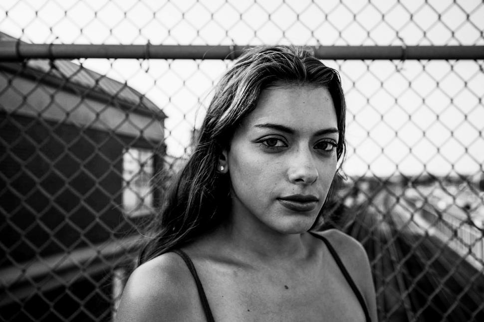 Free Stock Photo of Female fashion model face - looking at camera ...