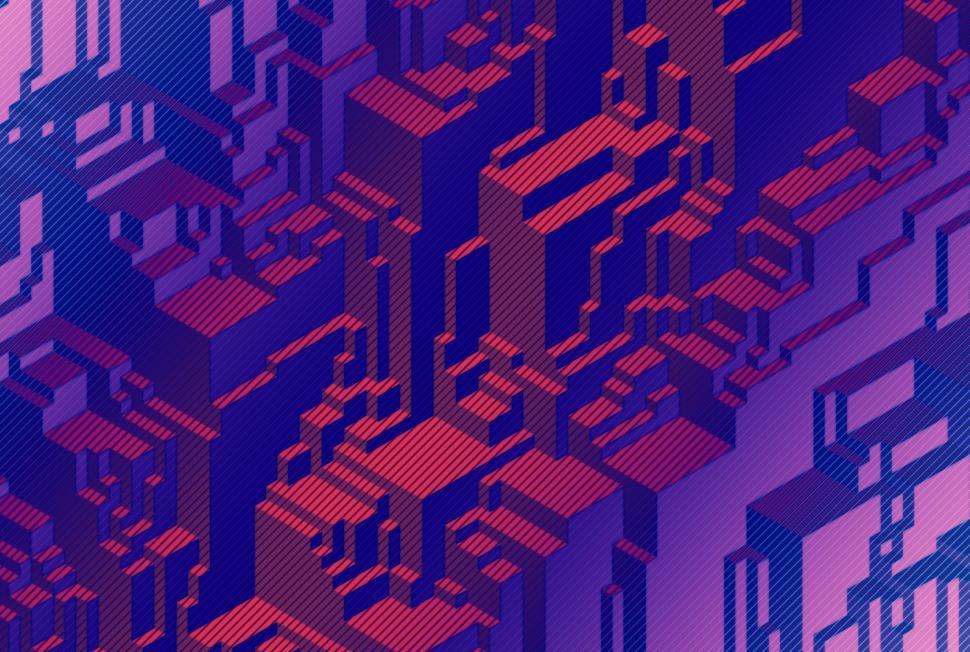 Free Stock Photo of Abstract background - geometric right angles ...