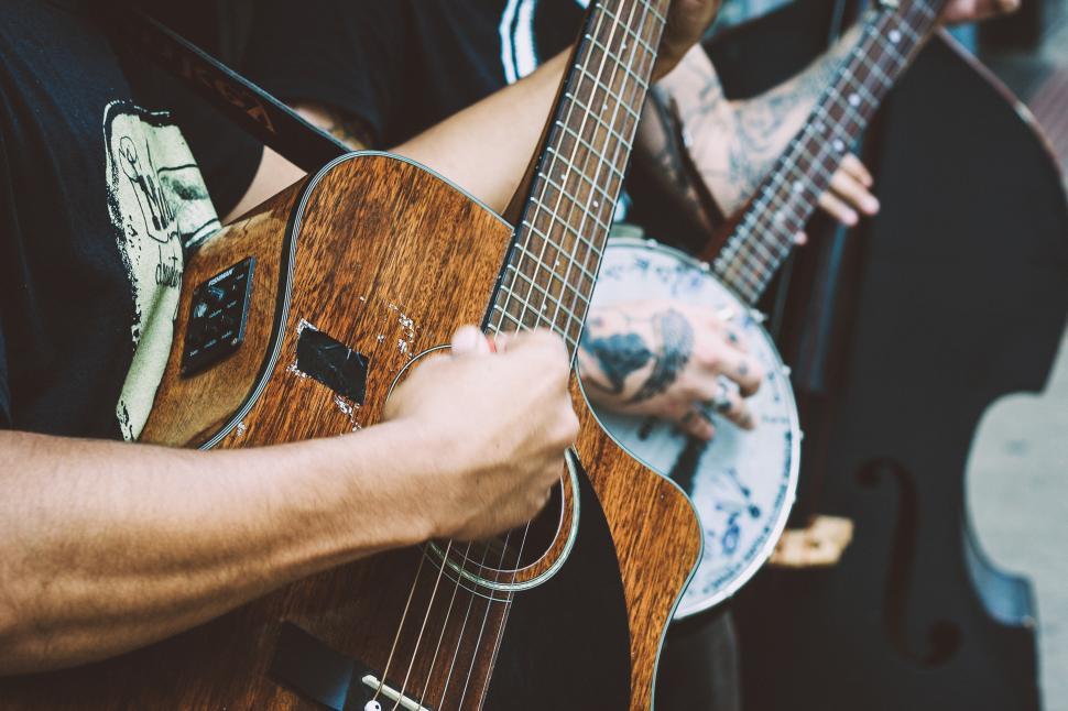 Free Stock Photo of Guitar strings and hand | Download Free Images and ...