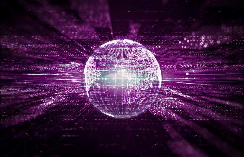 Free Stock Photo of Digital World - Abstract Technology Background ...