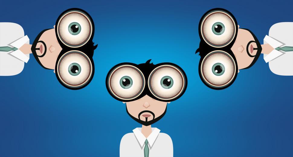 Free Stock Photo of Hyperexpressive Reaction with Cartoon Faces and Big ...