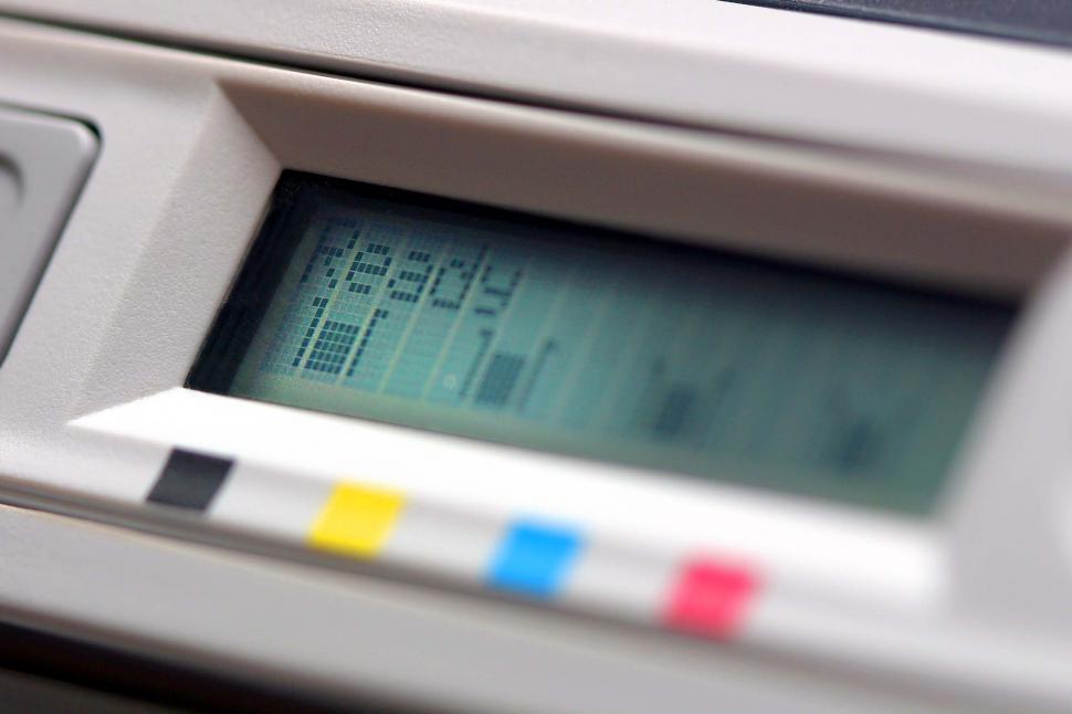 Free Stock Photo of Printer Display Screen | Download Free Images and ...