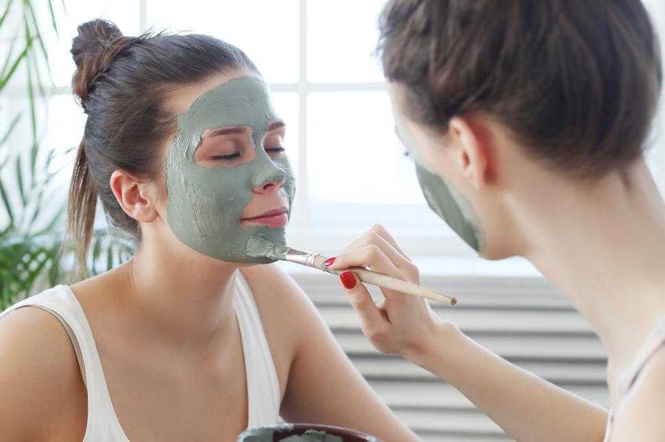 Free Stock Photo of Applying facial mask | Download Free Images and ...