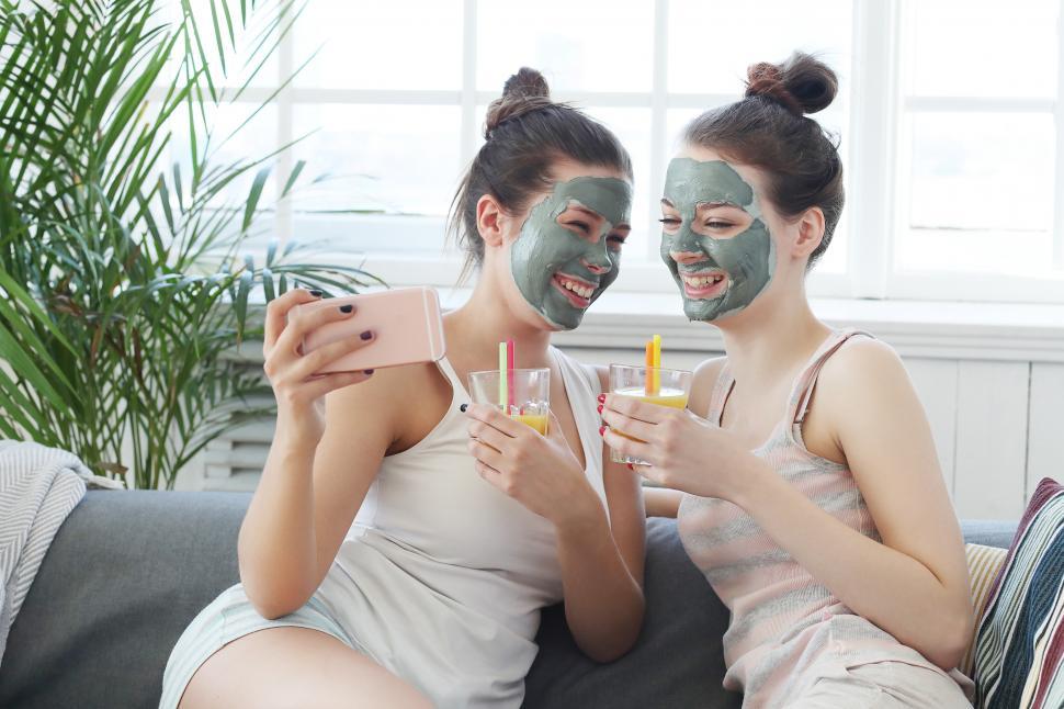 Free Stock Photo of Women having fun during spa day | Download Free ...