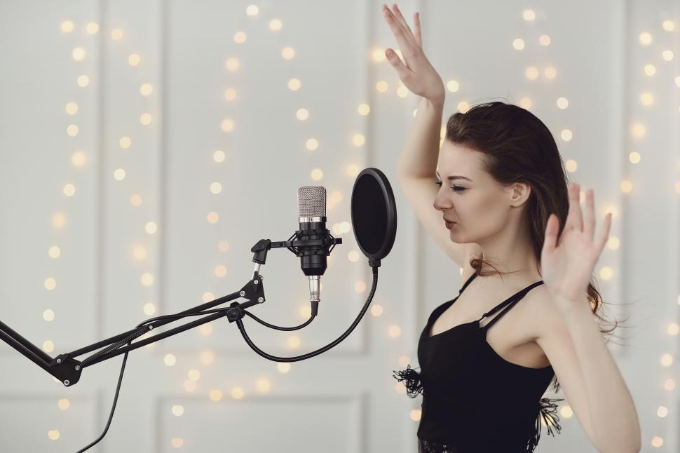Free Stock Photo of Female Singer | Download Free Images and Free ...