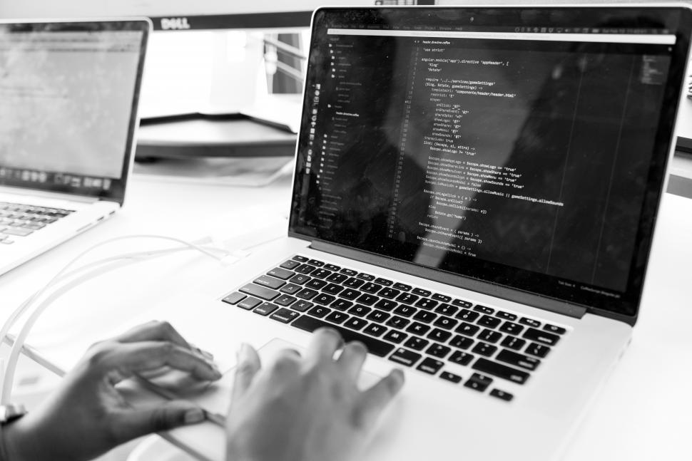 Free Stock Photo of Female hands typing on laptop keyboard | Download ...