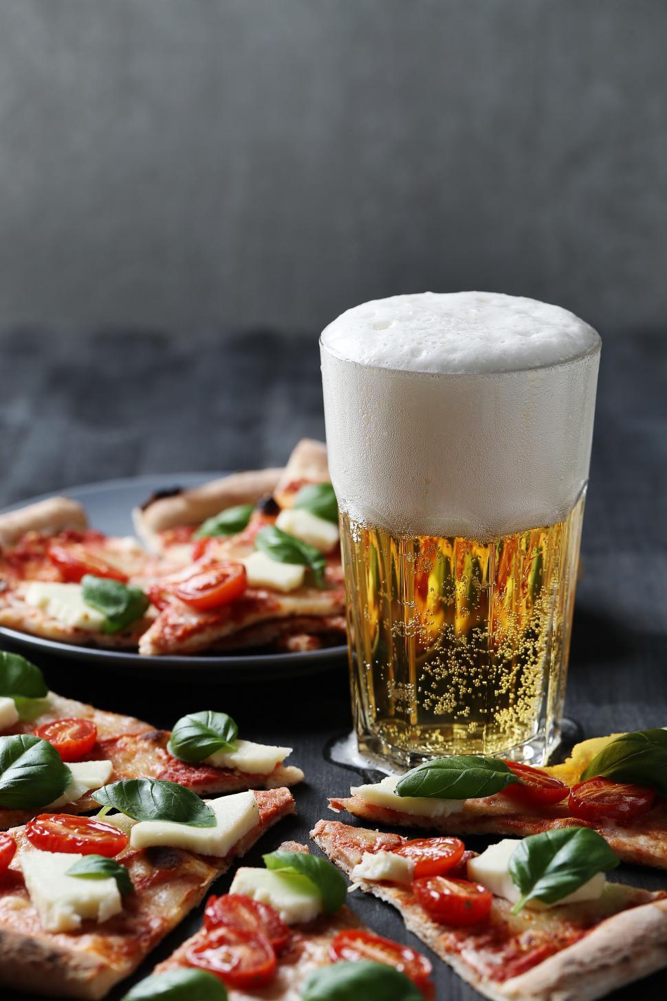 Free Stock Photo of Pizza and beer | Download Free Images and Free ...