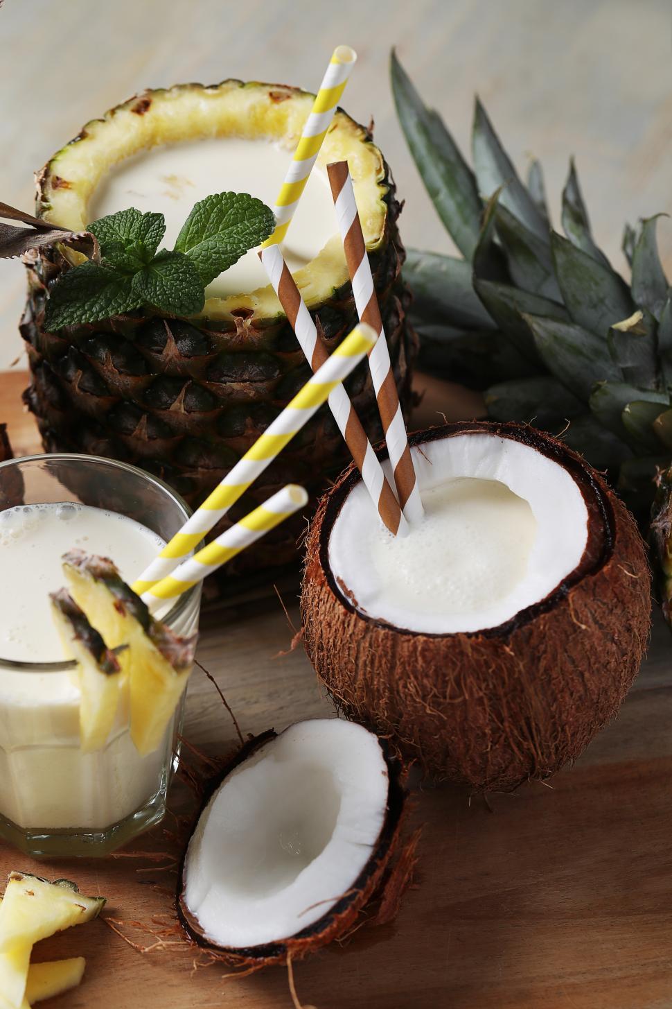 Free Stock Photo of Coconut drink | Download Free Images and Free ...