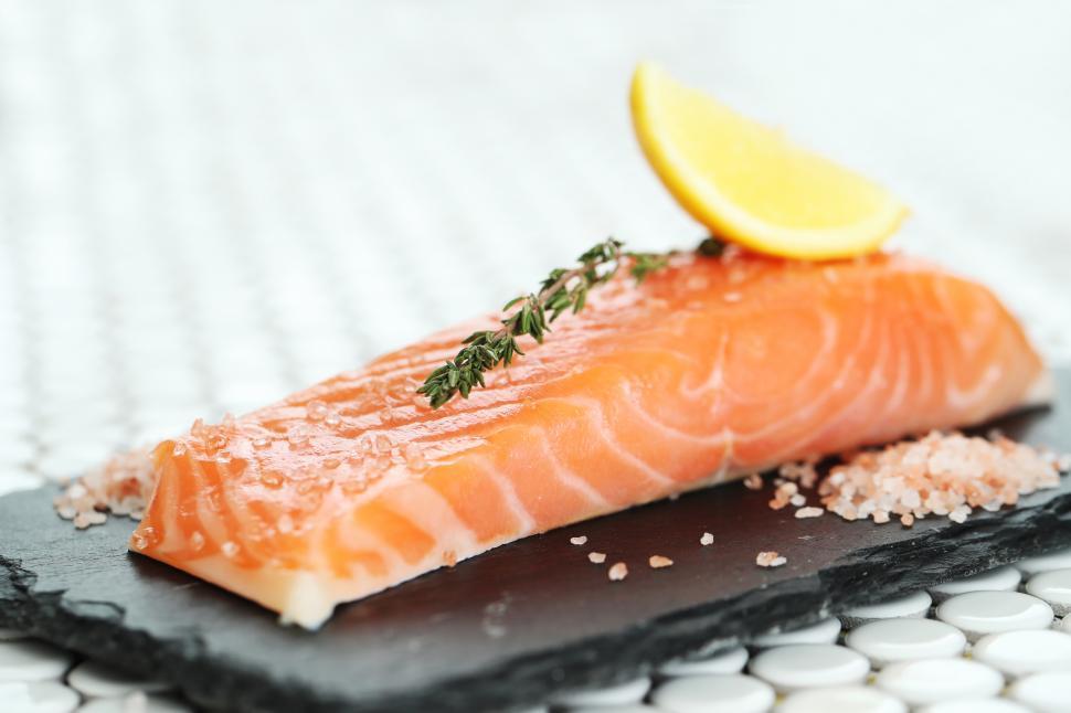 Free Stock Photo of Raw Salmon | Download Free Images and Free ...