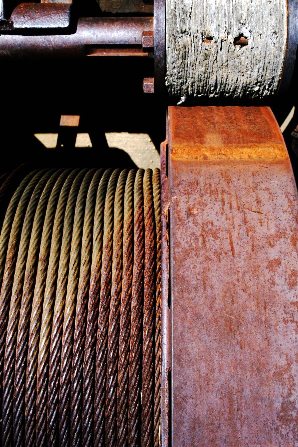 Free Stock Photo of Spool with twisted steel cable | Download Free ...