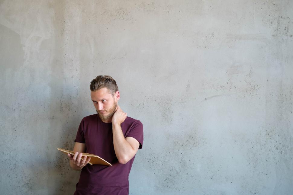 Free Stock Photo of Man with book | Download Free Images and Free ...