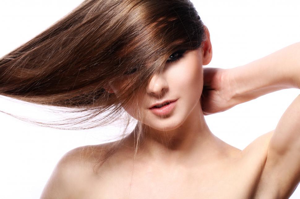 Free Stock Photo of Hair covering eye of a young woman | Download Free ...