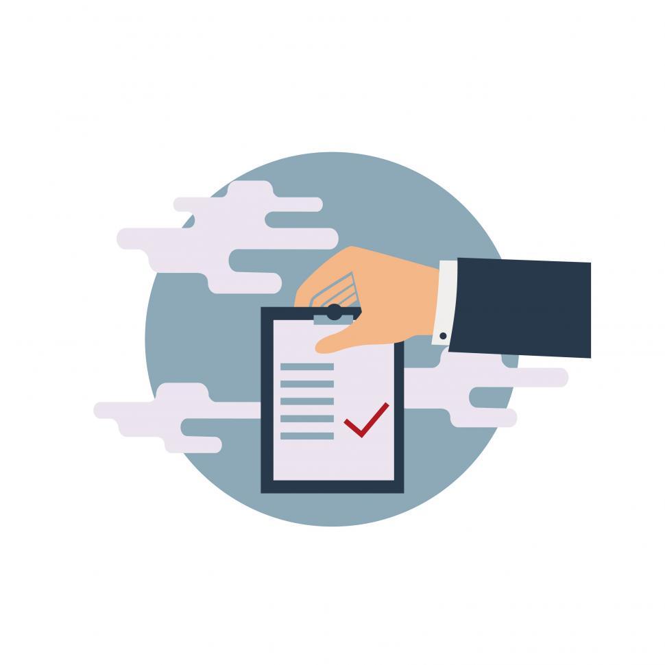 Free Stock Photo of Customer service rating flat vector illustration ...