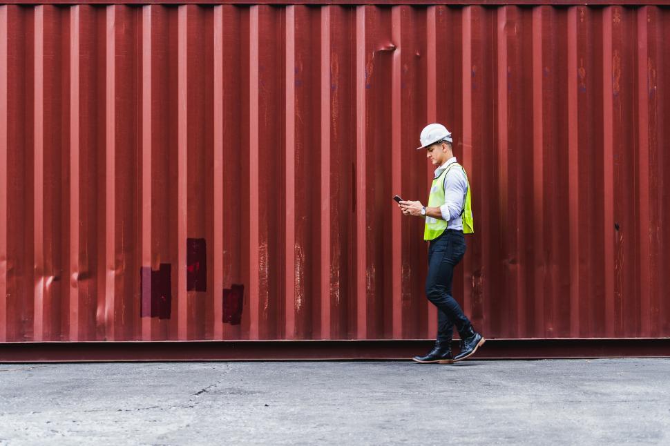 Free Stock Photo of Checking the container box | Download Free Images ...