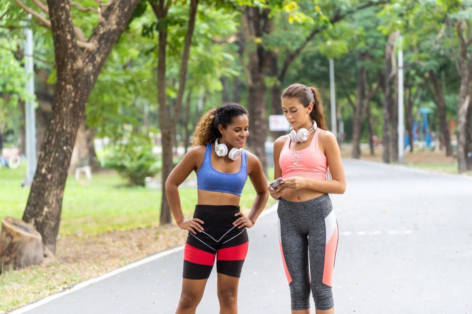 Free Stock Photo of Friends jogging together in park | Download Free ...