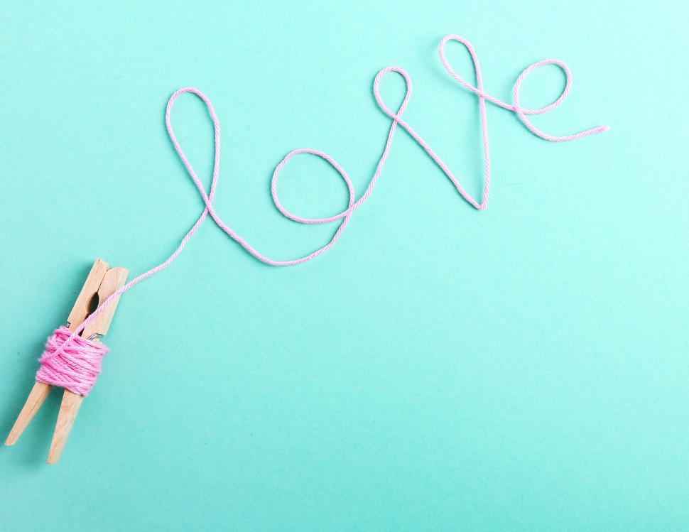 Free Stock Photo of Love spelled in thread | Download Free Images and ...