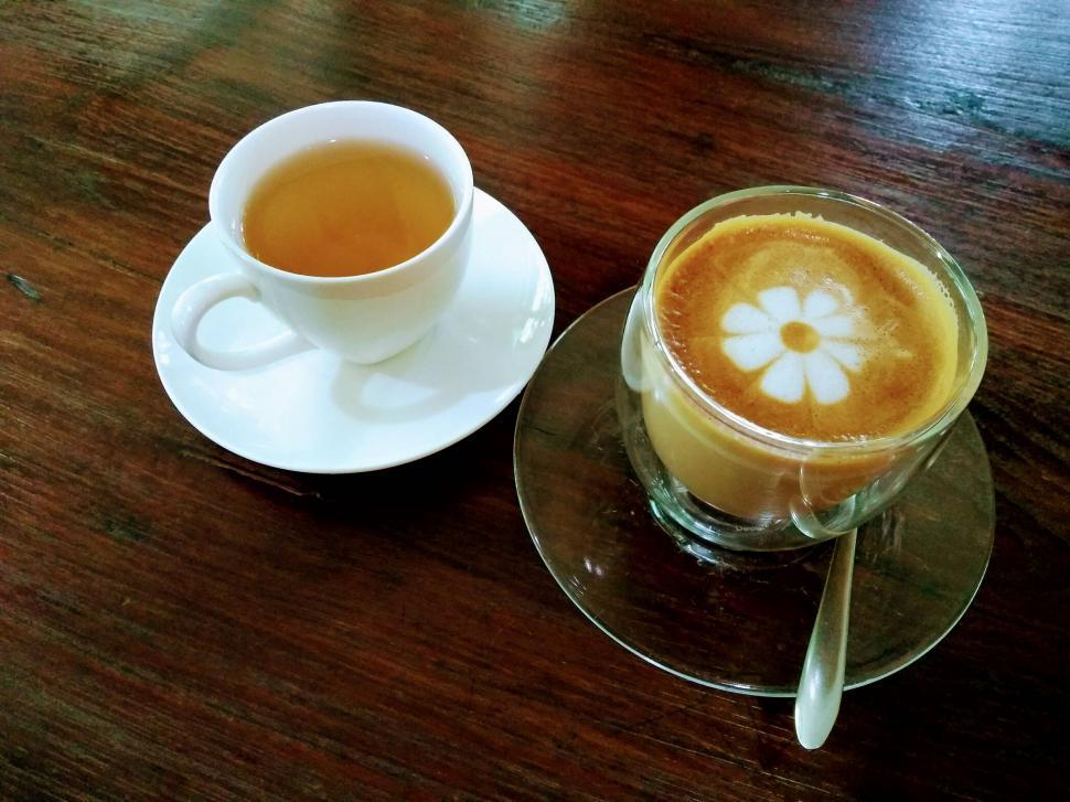 Free Stock Photo of Cups of hot tea and coffee | Download Free Images ...