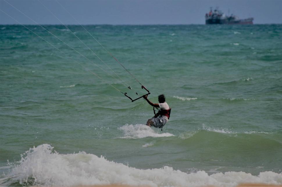 Free Stock Photo of Kite surfer | Download Free Images and Free ...
