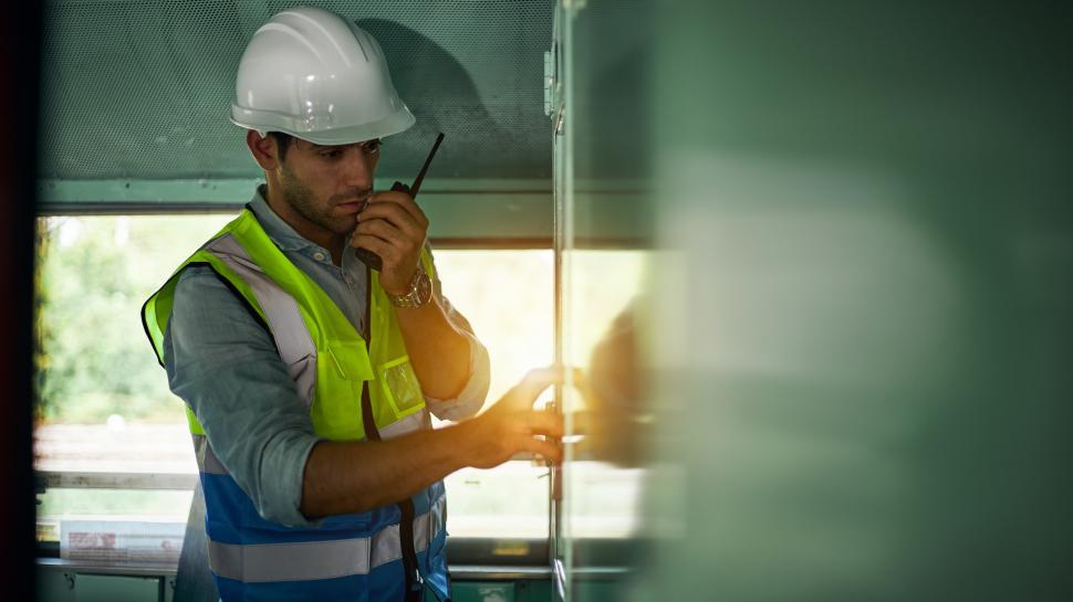 Free Stock Photo of Machine operator in safety gear | Download Free ...