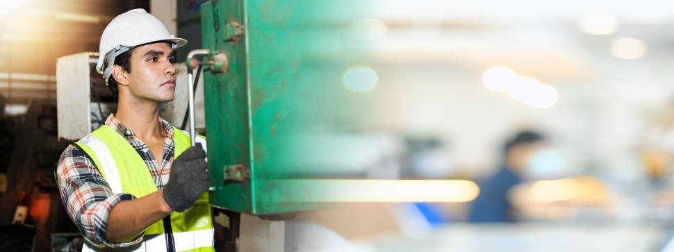 Free Stock Photo of Man at controls of industrial equipment | Download ...