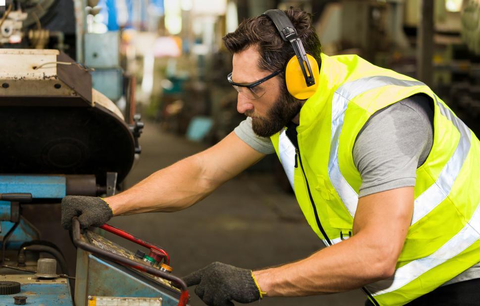 Free Stock Photo of Man working in the factory floor | Download Free ...