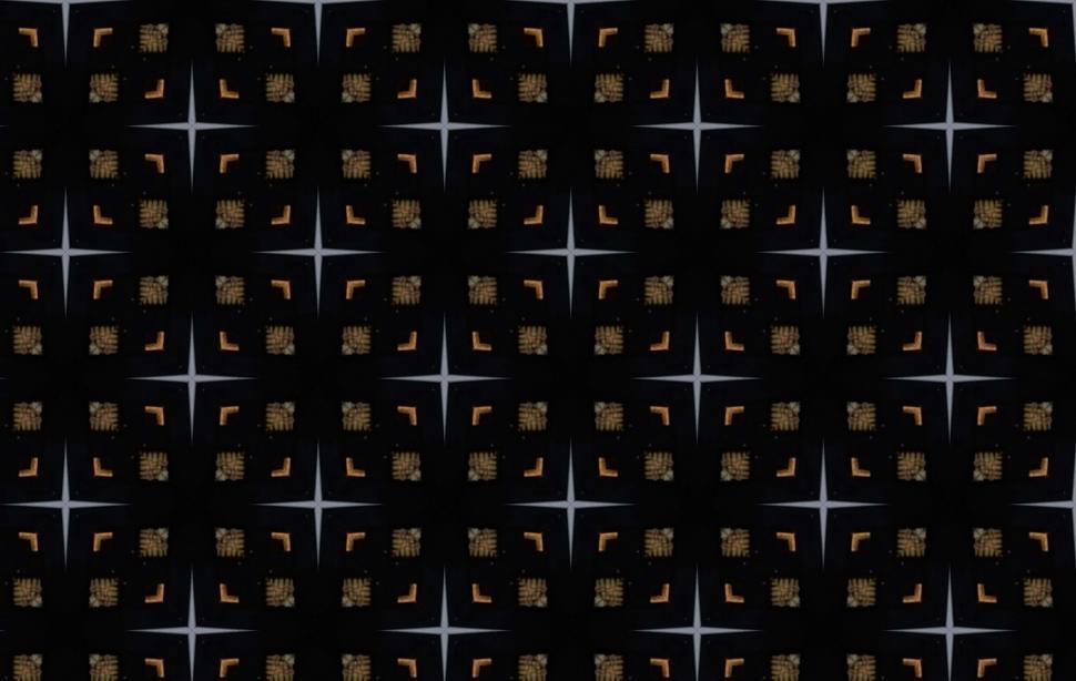 Free Stock Photo of Stars repeat pattern design on black | Download ...