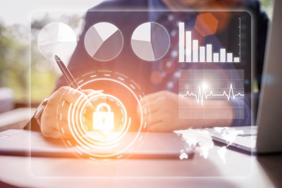 Free Stock Photo of Business protection secure and encryption internet ...