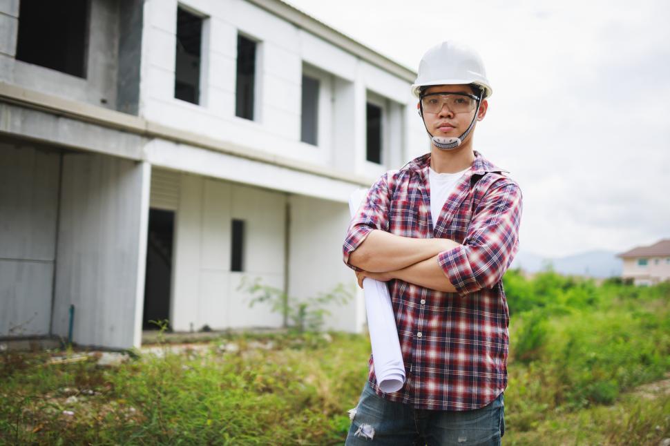 Free Stock Photo of Portrait of Civil Engineer, field engineer, foreman ...