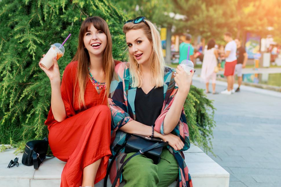 Free Stock Photo of Female friendship and communication concept ...