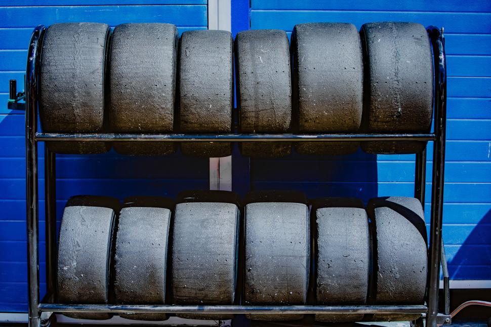 Free Stock Photo of used racing car tires in a circuit | Download Free ...